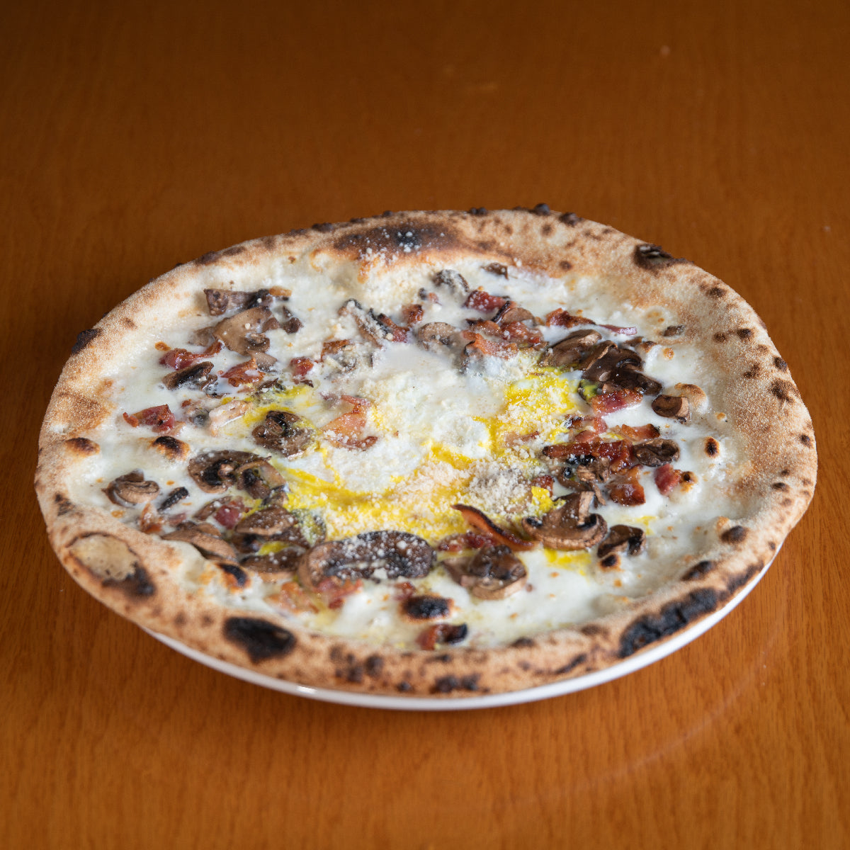 Pizza: Uovo – Trattoria Da Vittorio